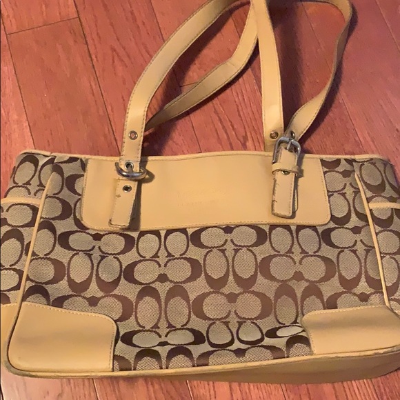 Coach | Bags | Tan Coach Bag | Poshmark